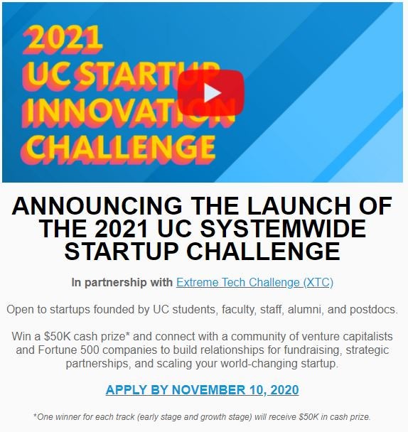 2021 UC Startup Innovation Challenge | UCLA TDG 2021 UC Startup Innovation Challenge | UCLA TDG